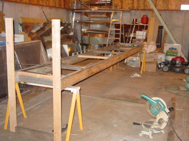 RV-4 Log: Building the Jig