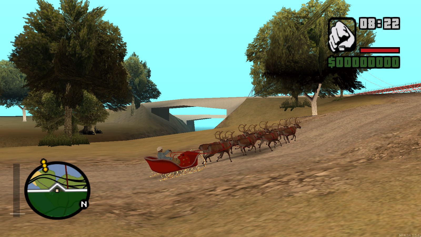 Treno Papai Noel - MTA Brasil