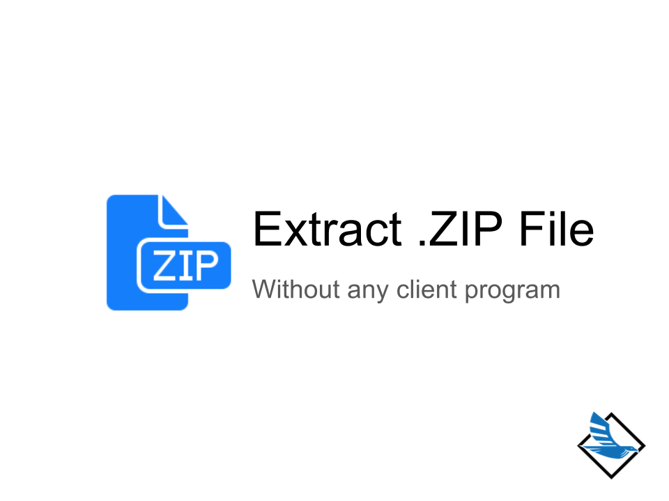 Technology Land Co., Ltd.: แตกไฟล์ zip