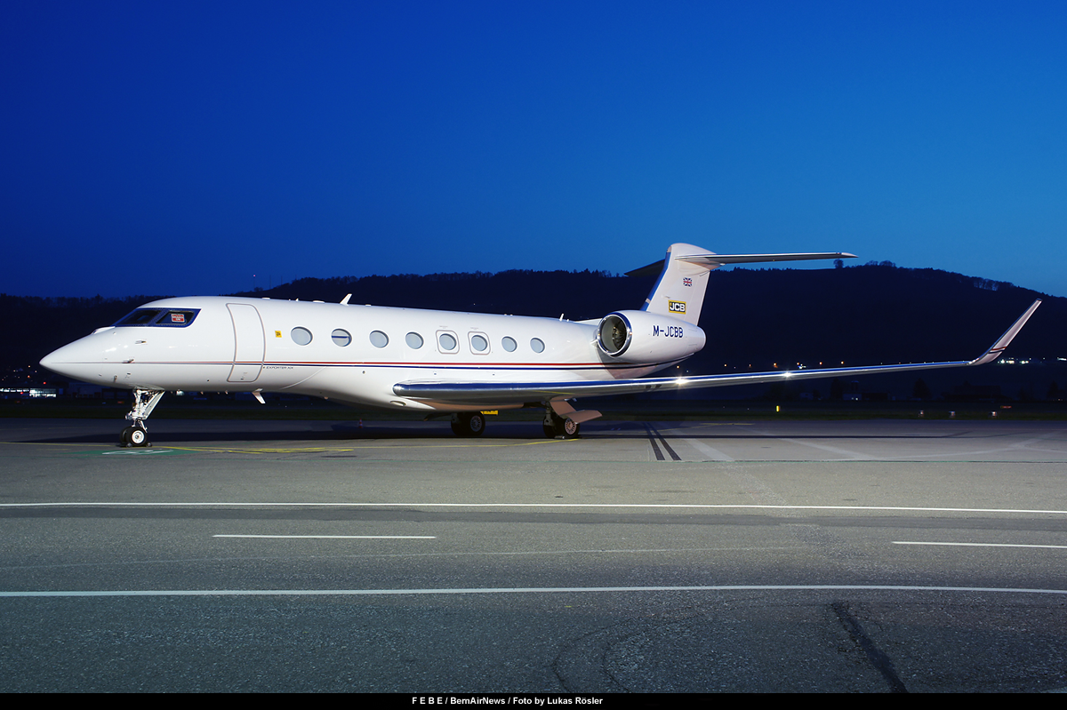FEBE *** BernAirNews.ch ©: M-JCBB, Gulfstream Aerospace G650, APR14