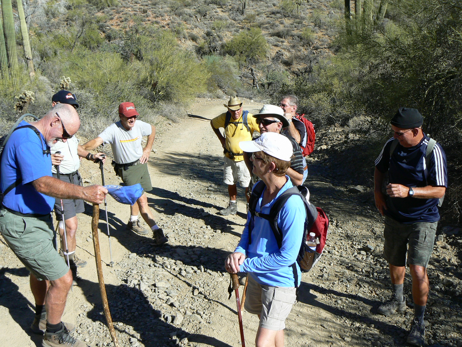Palm Creek Hikers: Dixie Mine Trail Hike November 23, 2012