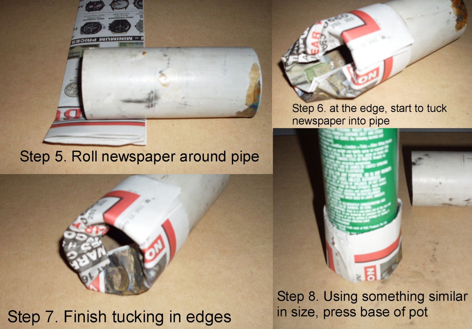 Just Like My Nan Made: Newspaper Pots Tutorial - make your own