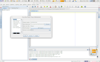 Aspiration Limited: Android development using jEdit part 2