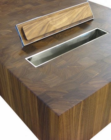 Trend to Try: A Kitchen Counter Waste Hole