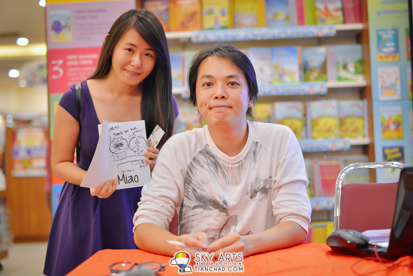 'Once Upon A Miao' - Akiraceo's BookTalk & Autograph @ MPH Mid Valley