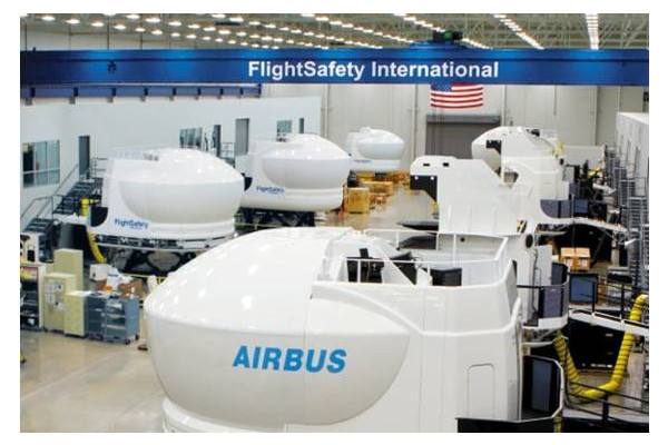 A350 XWB News: FlightSafety International manufacturing A350 XWB simulators