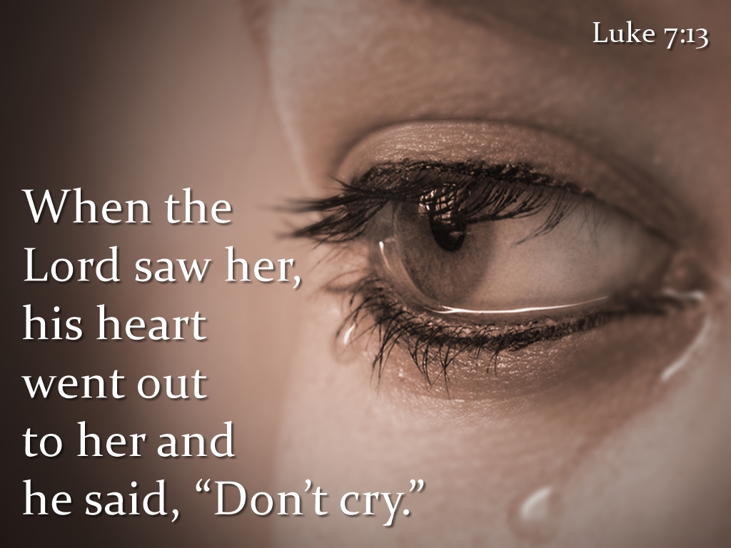His Word In Pictures Luke 7 13