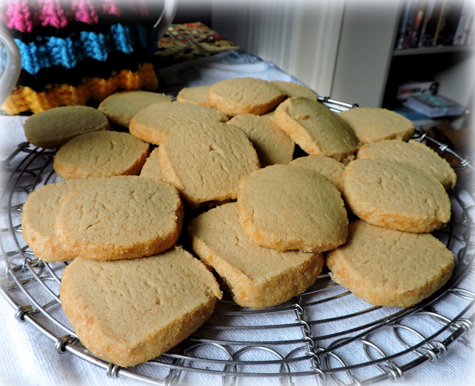 Slice & Bake Coffee Shortbreads | The English Kitchen