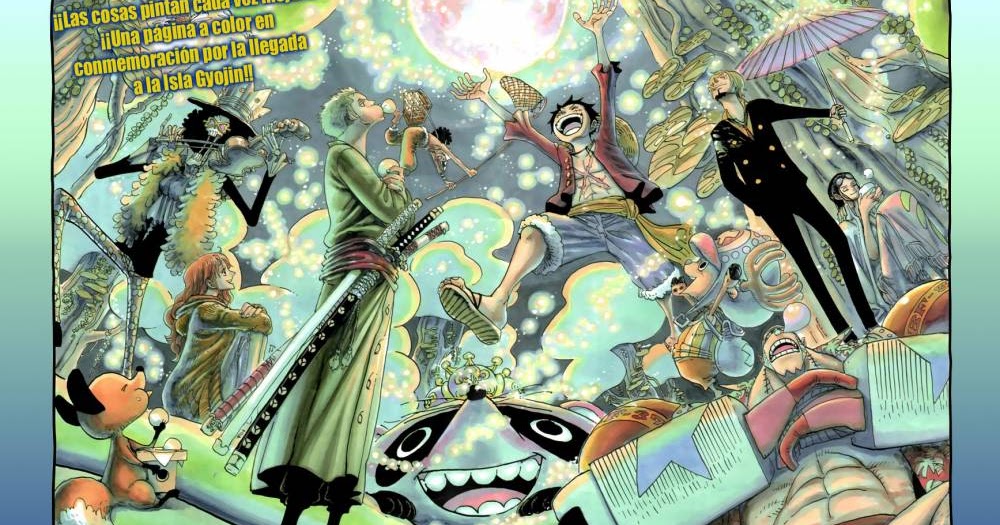 One Piece Manga Capitulo 609. Aventura en la isla Gioyin ~ ParaisoGrandLine