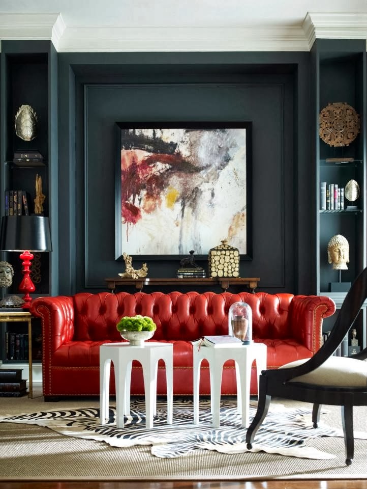Eye For Design Decorating Your Home With The Black Red Combination