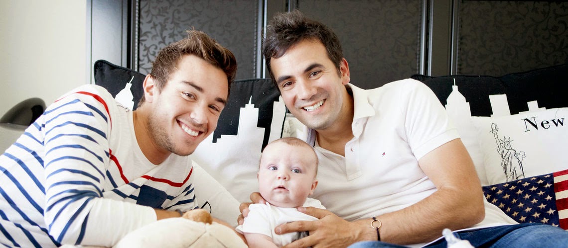 LimaGay.net: Dos parejas de orgullosos padres: Nate y Jeremiah, Alex y ...