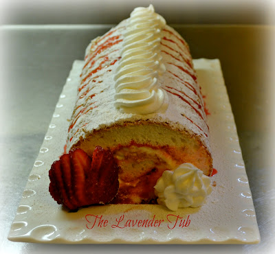 The Lavender Tub: Luscious Lemon Angel Roll