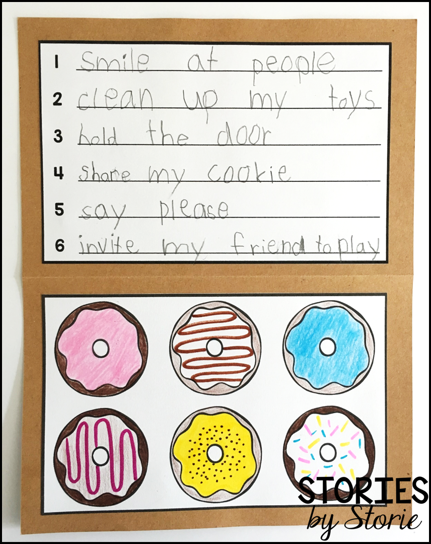 The Jelly Donut Difference (FREEBIE) Kindness Craft and Writing Activity