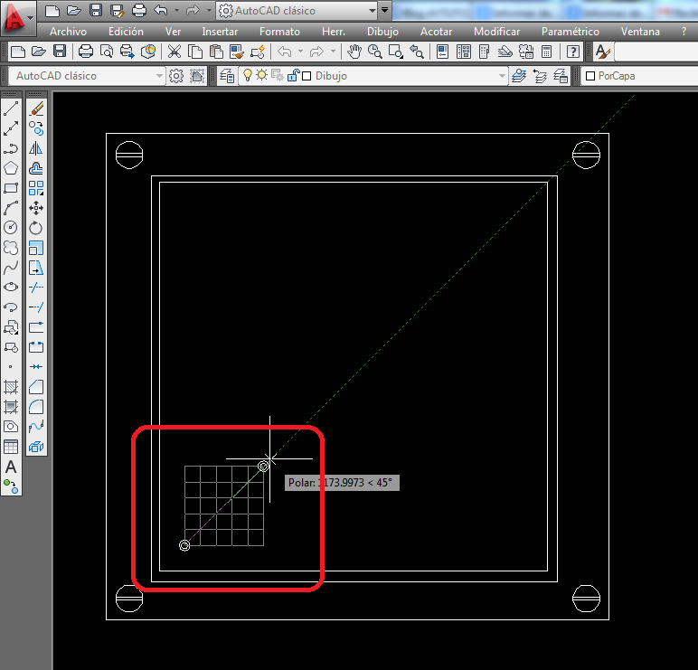 Crear una matriz de elementos en AUTOCAD - AYTUTO Blog