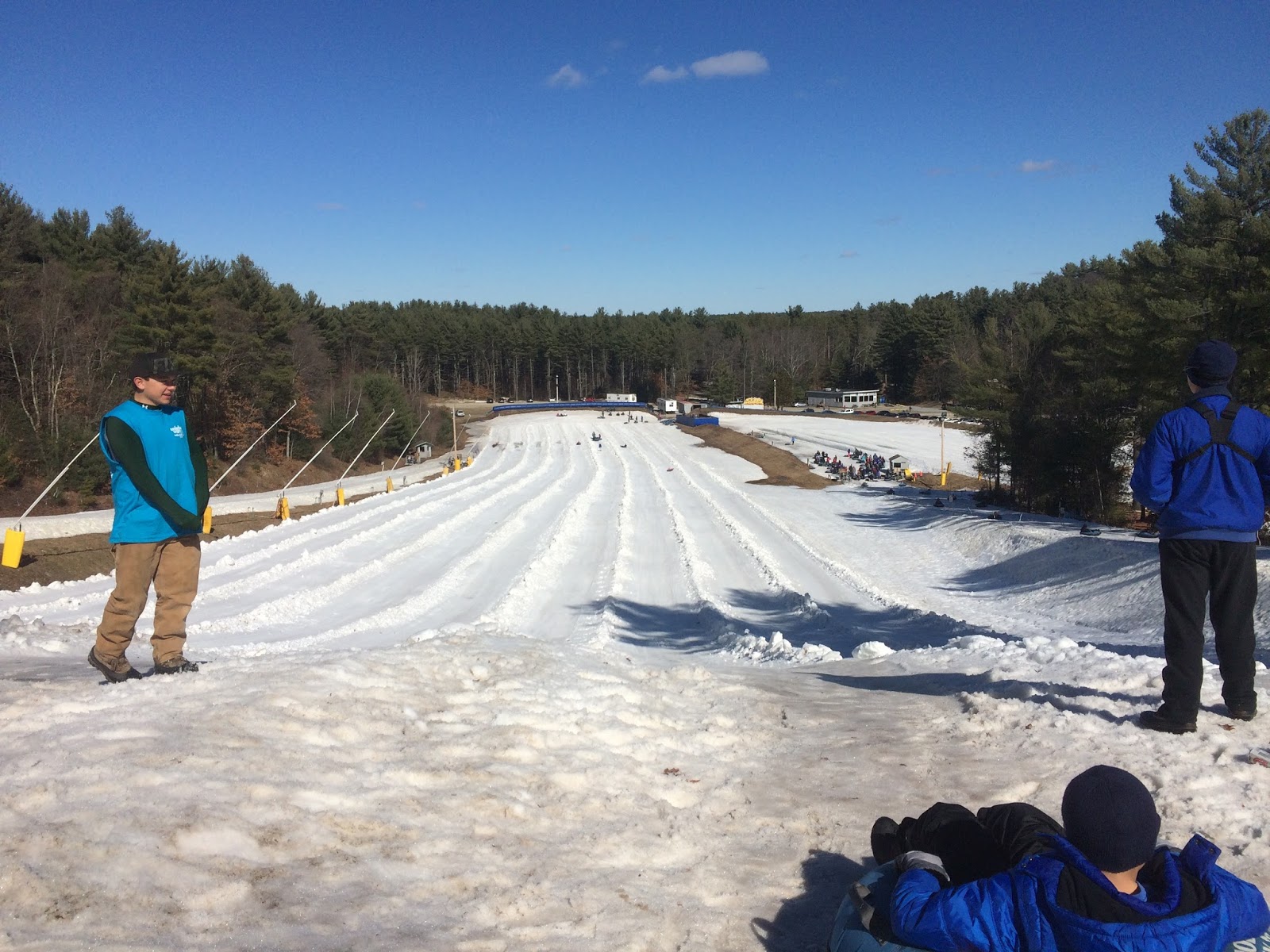 Evan and Lauren's Cool Blog: 3/1/17: Tubing Fun at Nashoba Valley