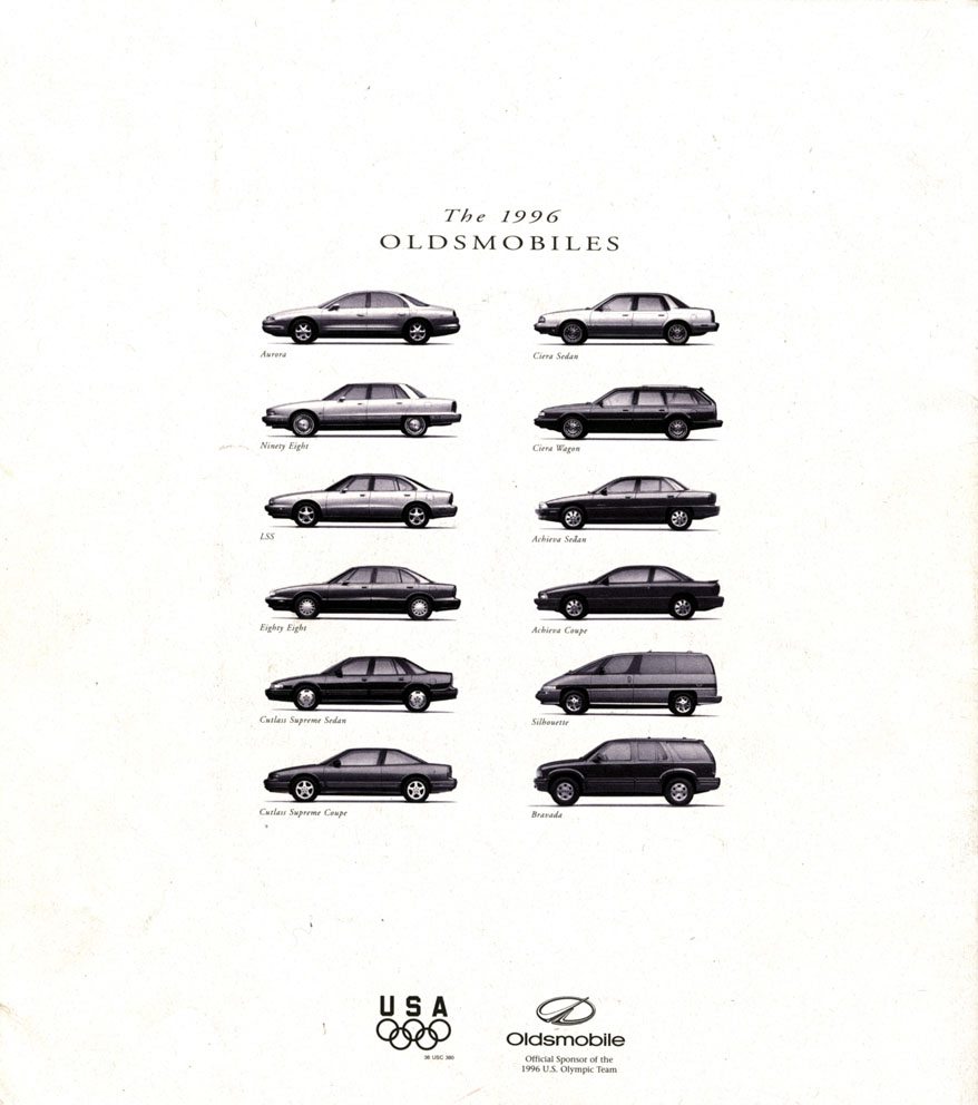 Bilar i väster . . .: Intetsägande Oldsmobile Achieva