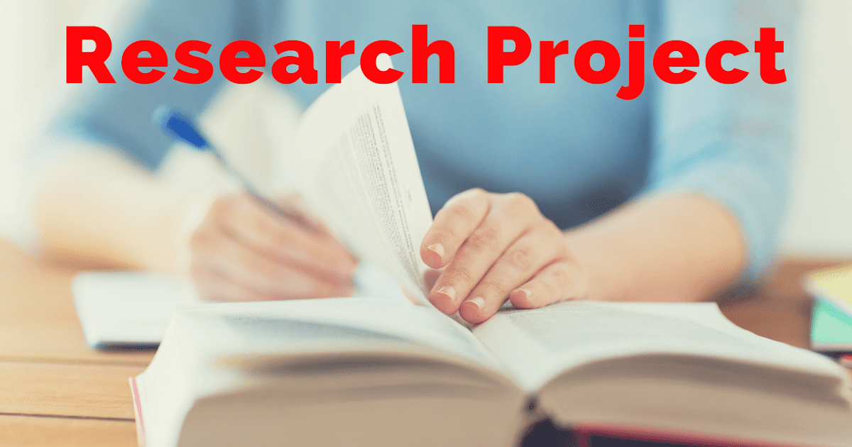 Steps in the Development of a Research Project/Report