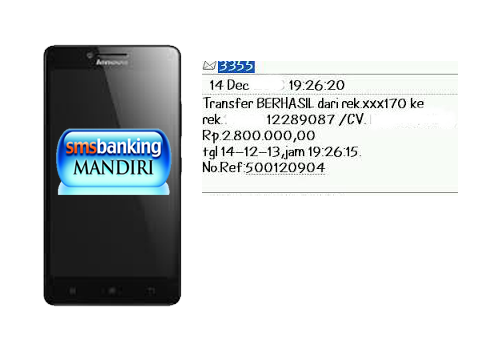 Format Dan Cara Menggunakan SMS Banking Mandiri - Informasi Transaksi ...