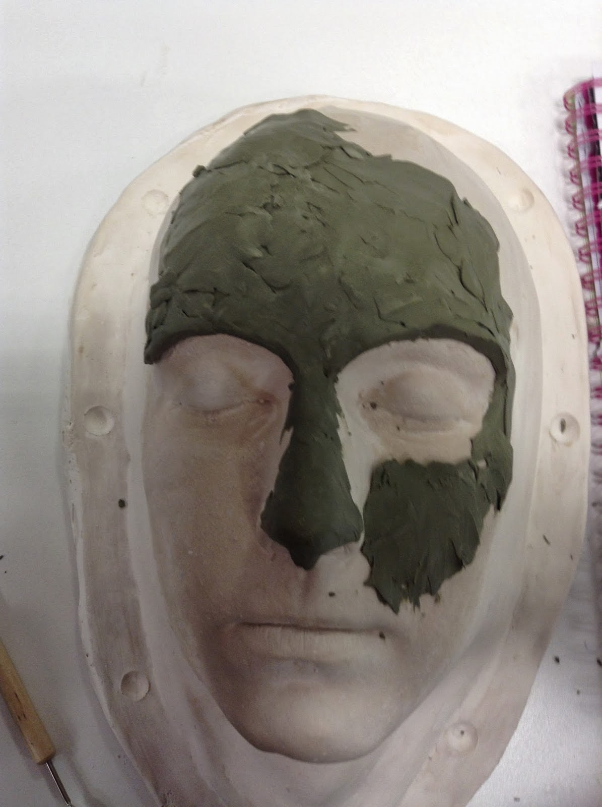 Emma Butler SFX Make-Up Artist : The Sculpting Process