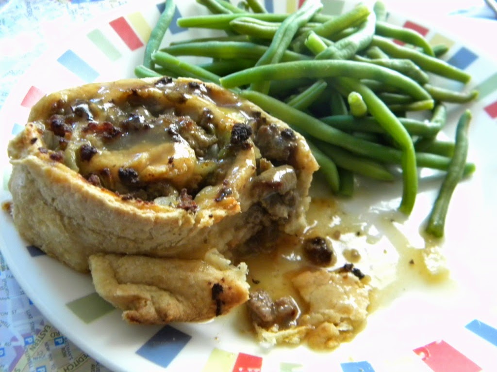 Ration Recipe: Beef Biscuit Roll