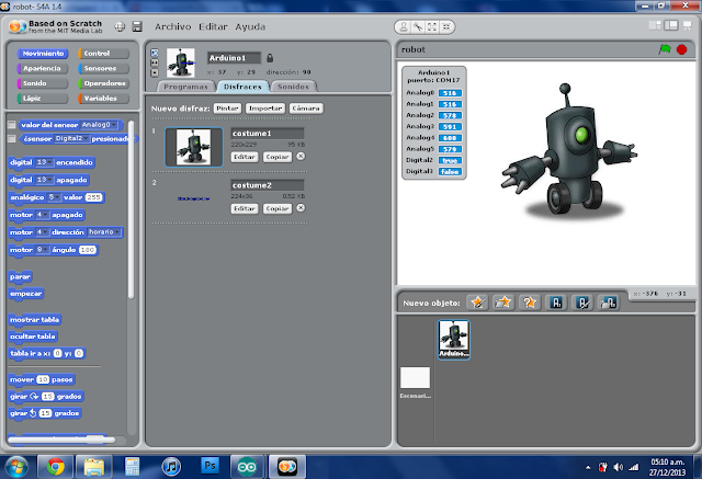 ARDUINO+JOYSTICK+SCRATCH S4A | Geek Ayuda