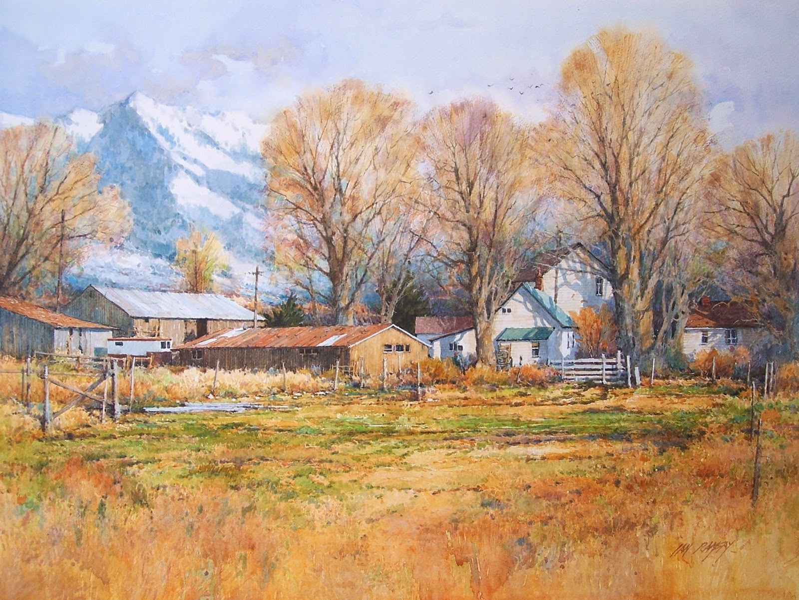 Ian Ramsay, 1948 | Plein Air /Watercolour painter | Tutt'Art@ | Pittura ...