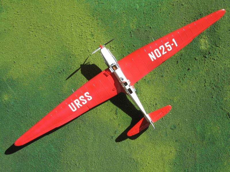 Wings of Intent: Ikar 1/72 Tupolev ANT-25 completed