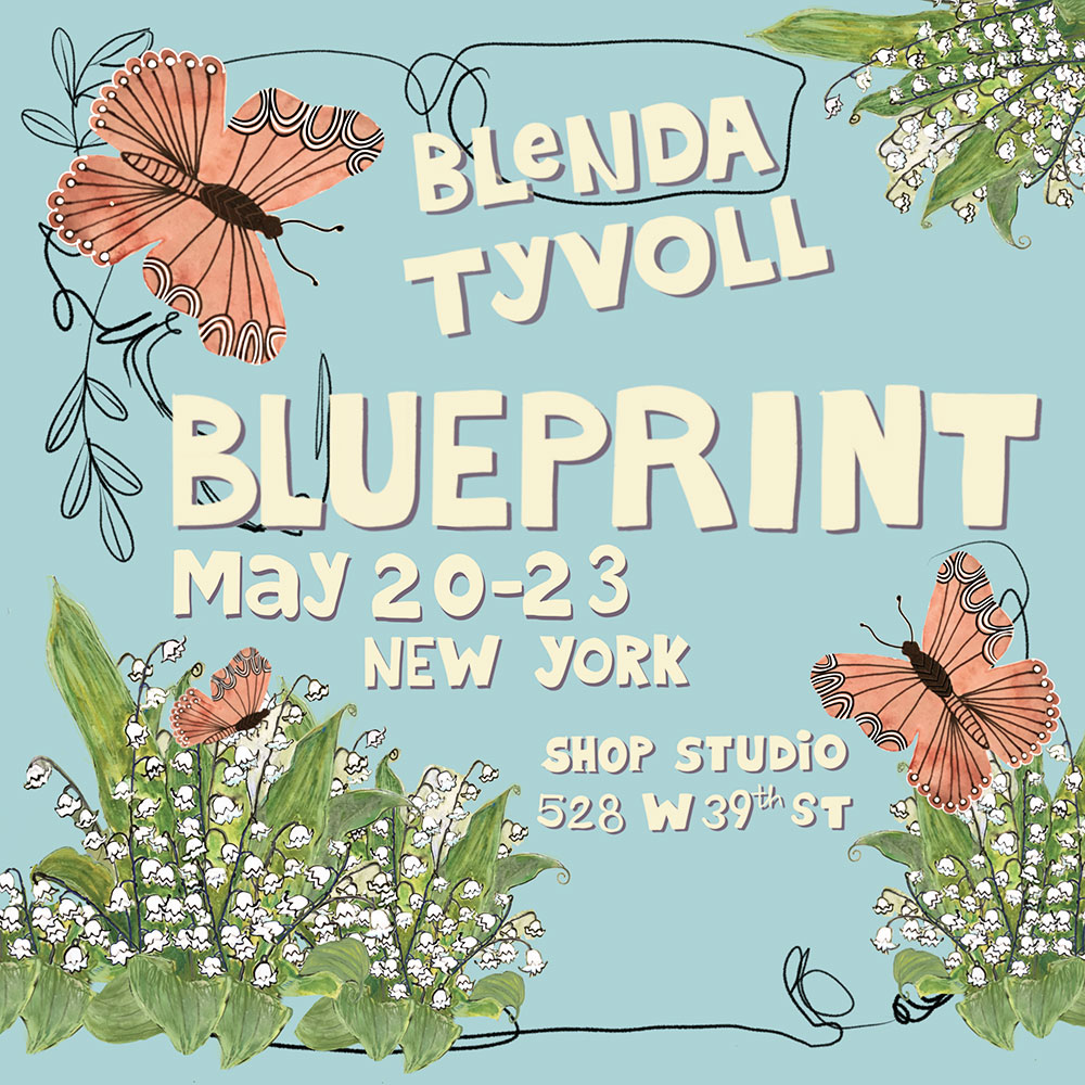 print & pattern: BLUE PRINT 2019 - blenda tyvoll