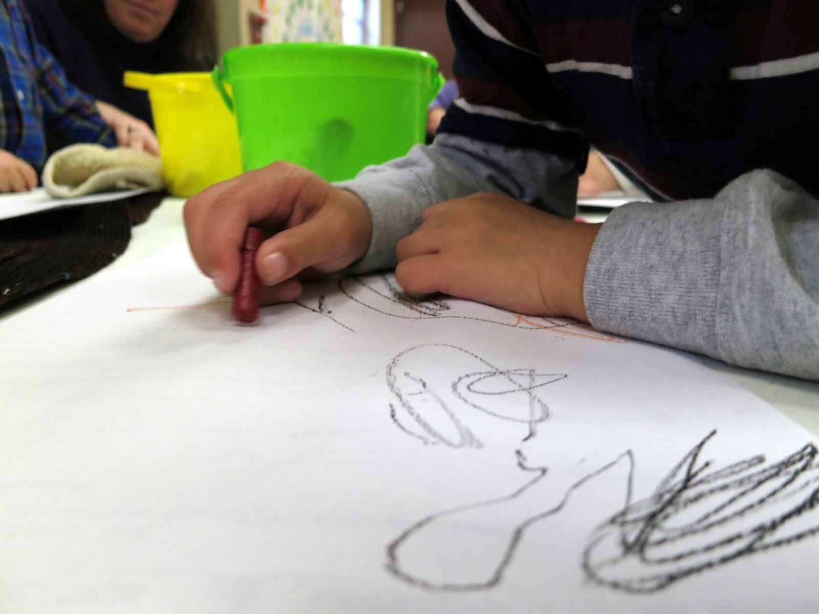 Toddler Art Class: Texture Explorations : library makers