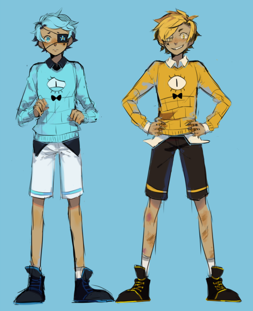 For Glorious Gravity Falls: Poznaj swój fandom #7 - Cipher Twins AU