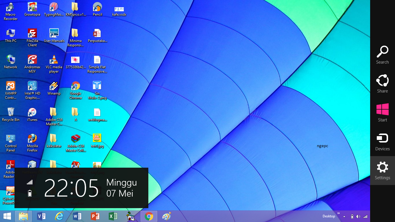 Mengganti Gambar Lock Screen di Windows 8 ~ Tutorial Komputer