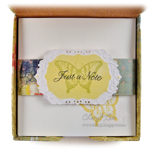 Ink Up: Just a Note: Desk Notes & Box