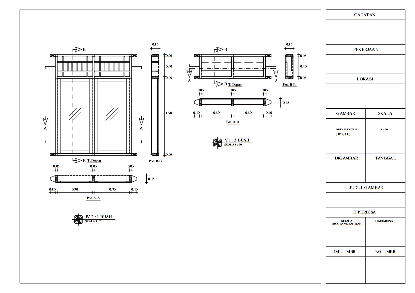 Home Civil: Pintu, Jendela dan Ventilasi