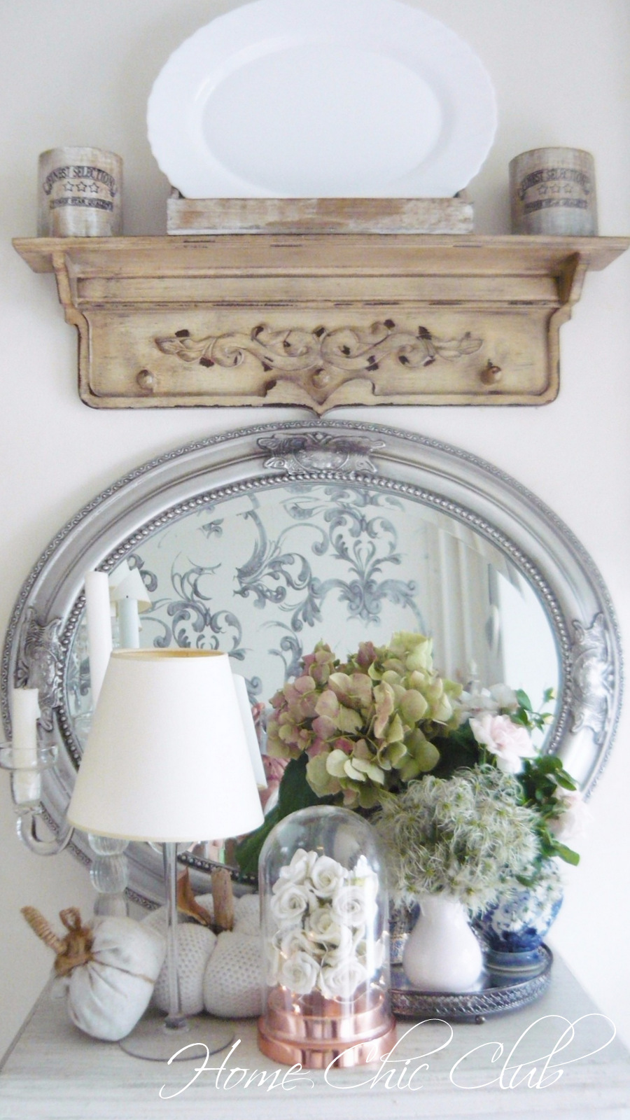 5 Minute Fall Vignette | Home Chic Club: 5 Minute Fall Vignette