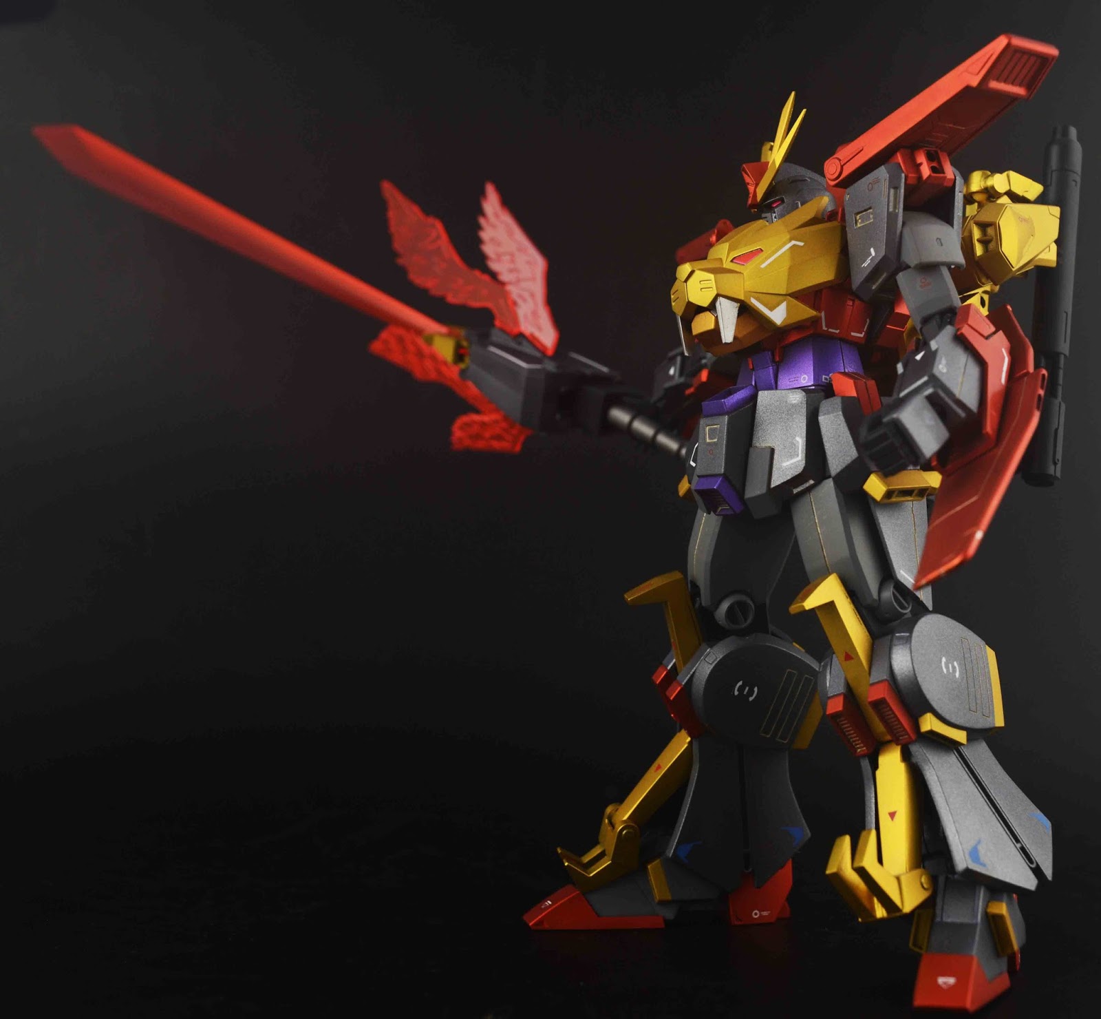 GUNDAM GUY: HGBF 1/144 Gundam Tryon 3 - Painted Build
