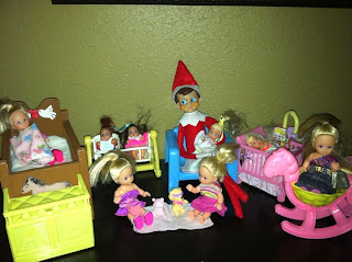 Chippy our Elf on the Shelf