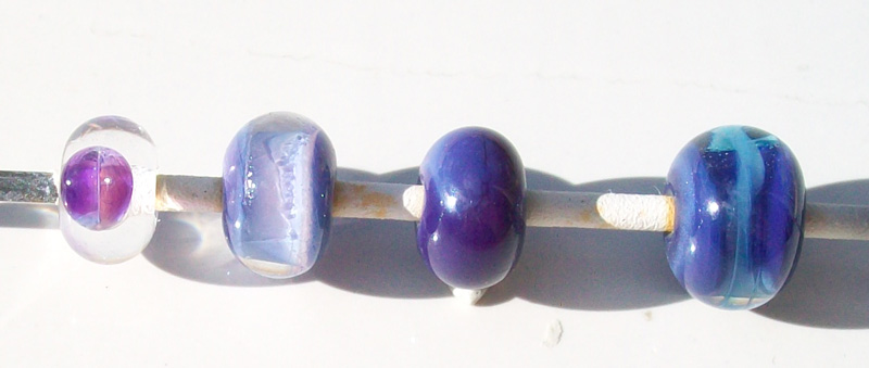 Genea Beads(Third Eye Gypsy): New glass colors- Reichenbach Purple Rose ...