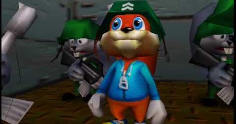 Retrojugonesgamers: Conker'S Bad Fur Day-La ardilla alcohólica