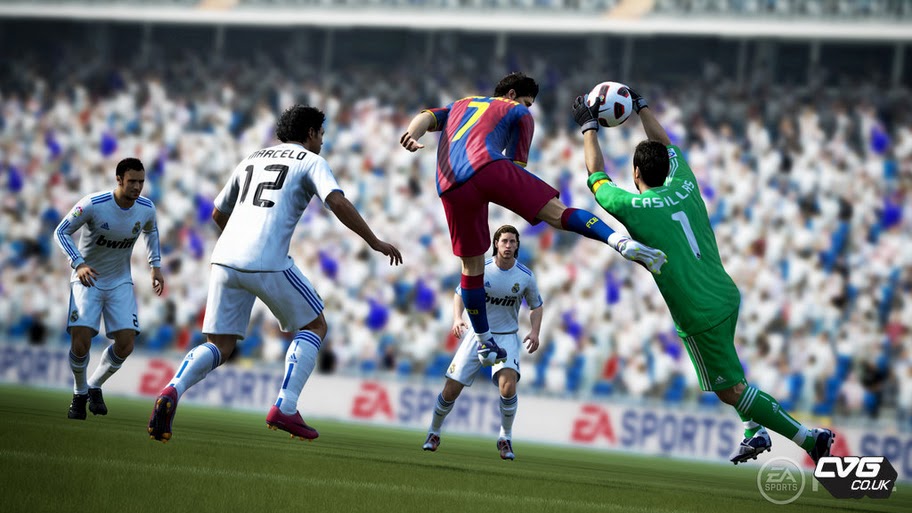 De Gamer pra Gamer: Novas imagens de Fifa 12 e primeiras imagens de PES 12