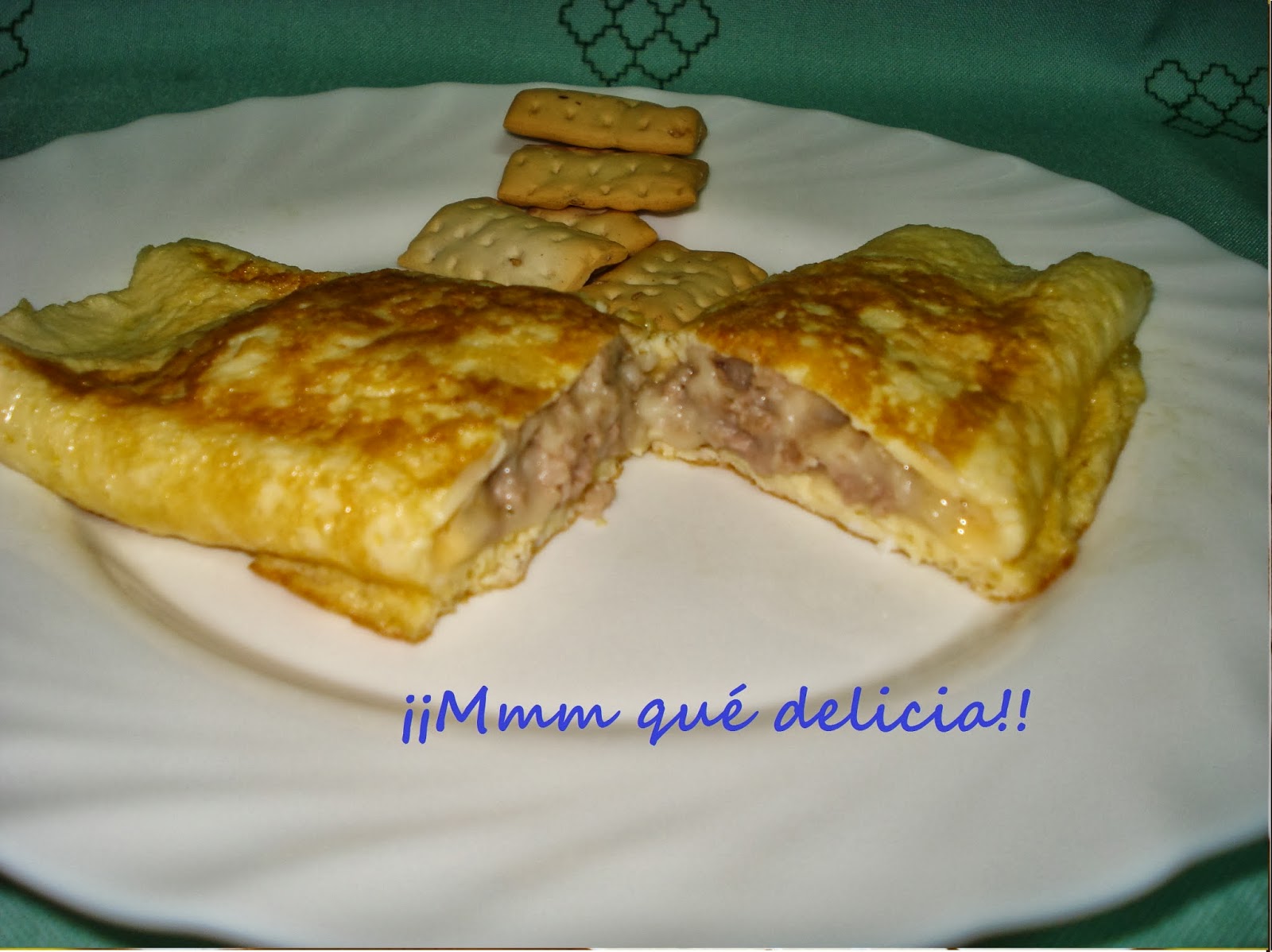 Mmm qué delicia!!: TORTILLA FRANCESA RELLENA