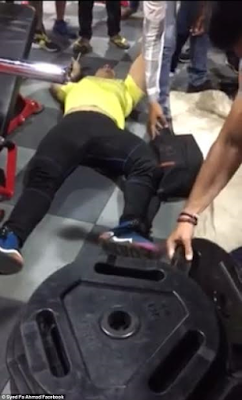 Indian Man Suffers Horrific Leg Injury Doing Leg Press In Gym - Gistmania