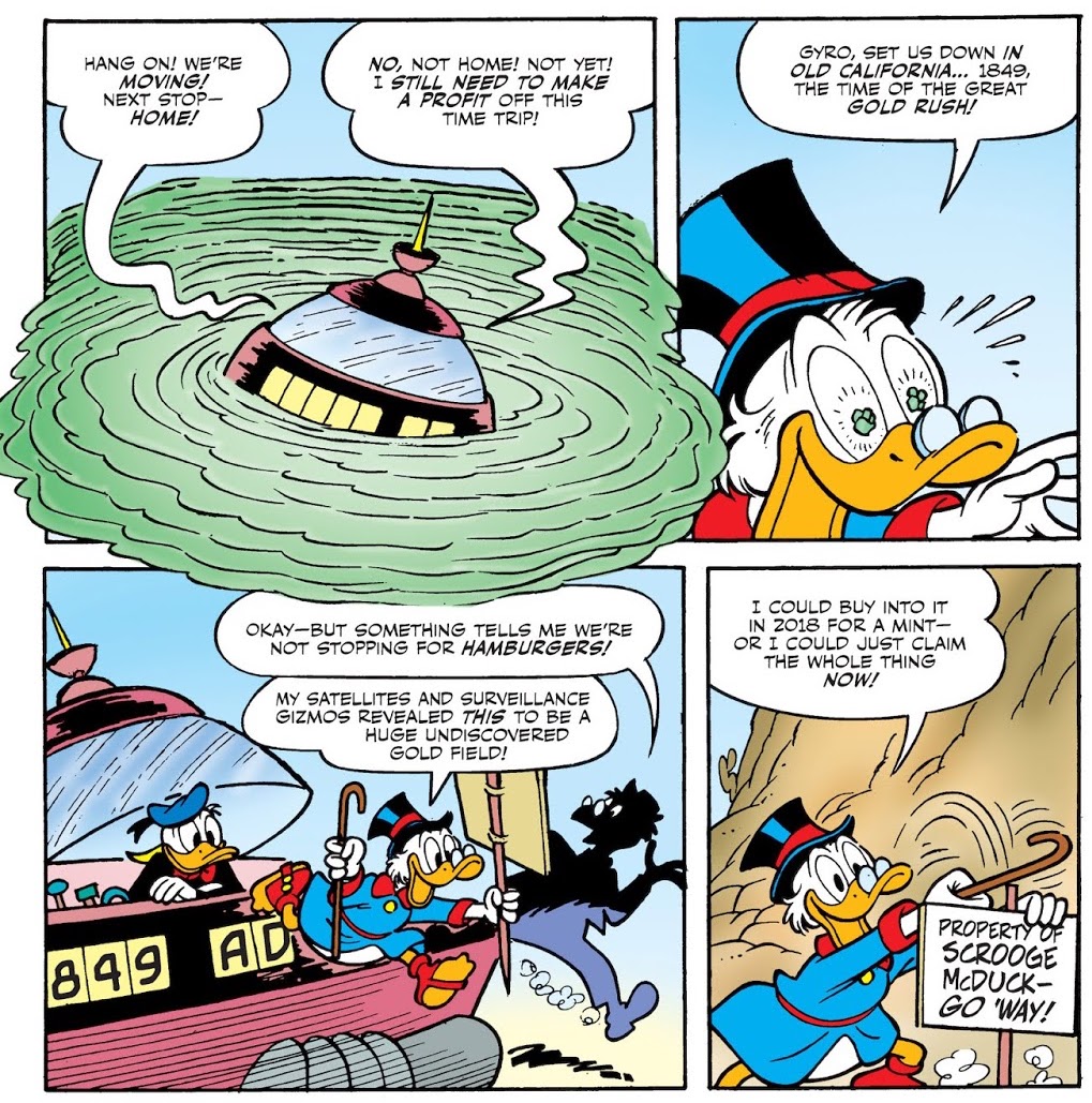 Duck Comics Revue: "Money Is the Root of Upheaval!"