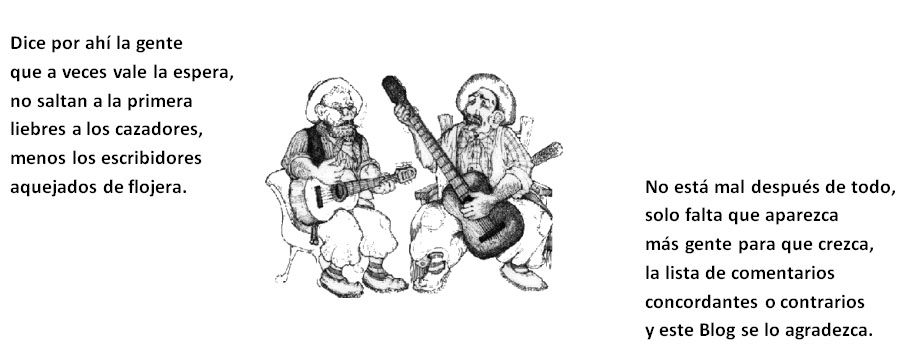 El cateo de la laucha: Payas