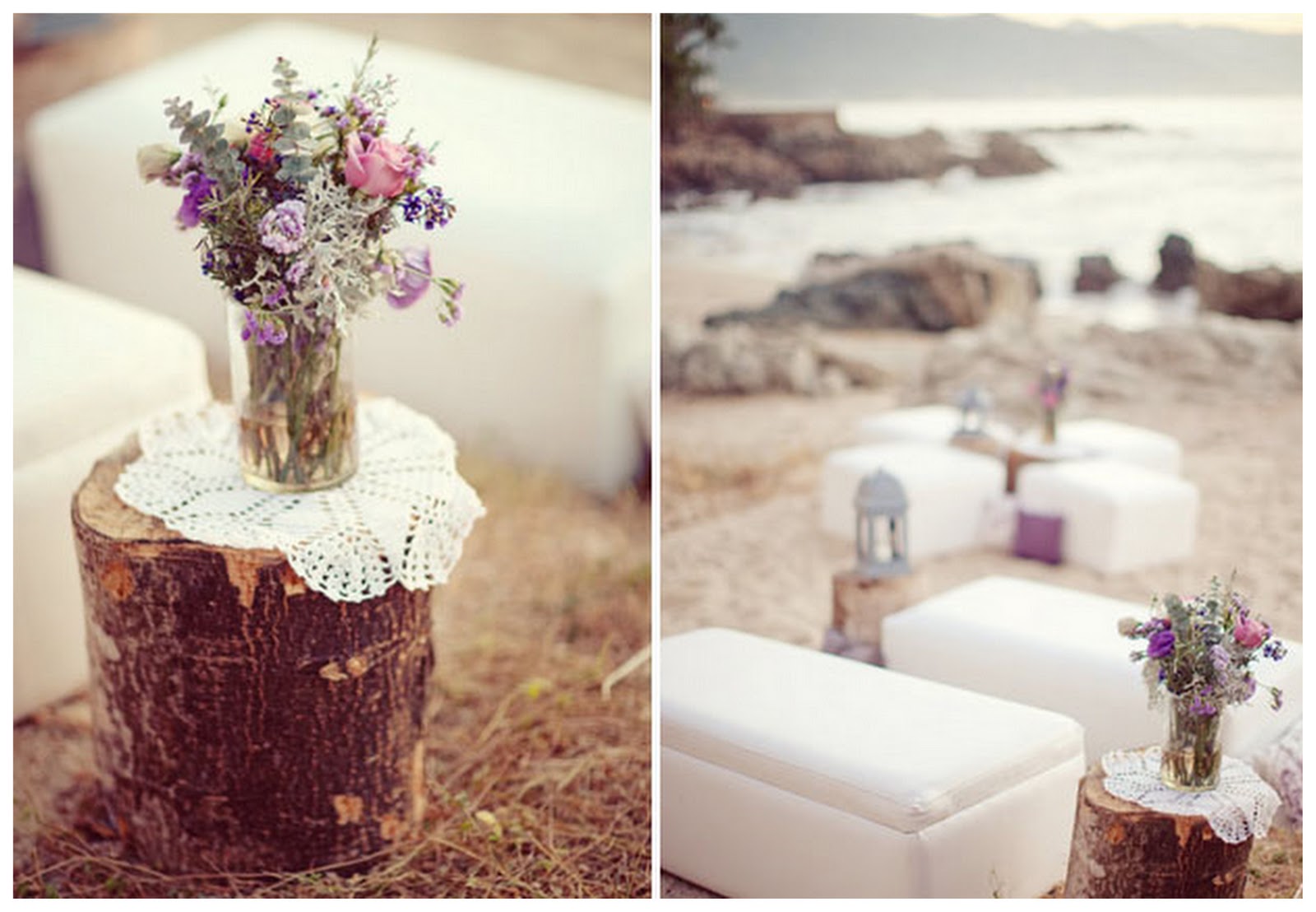 Real Rustic Beach Wedding: Grace & Mike