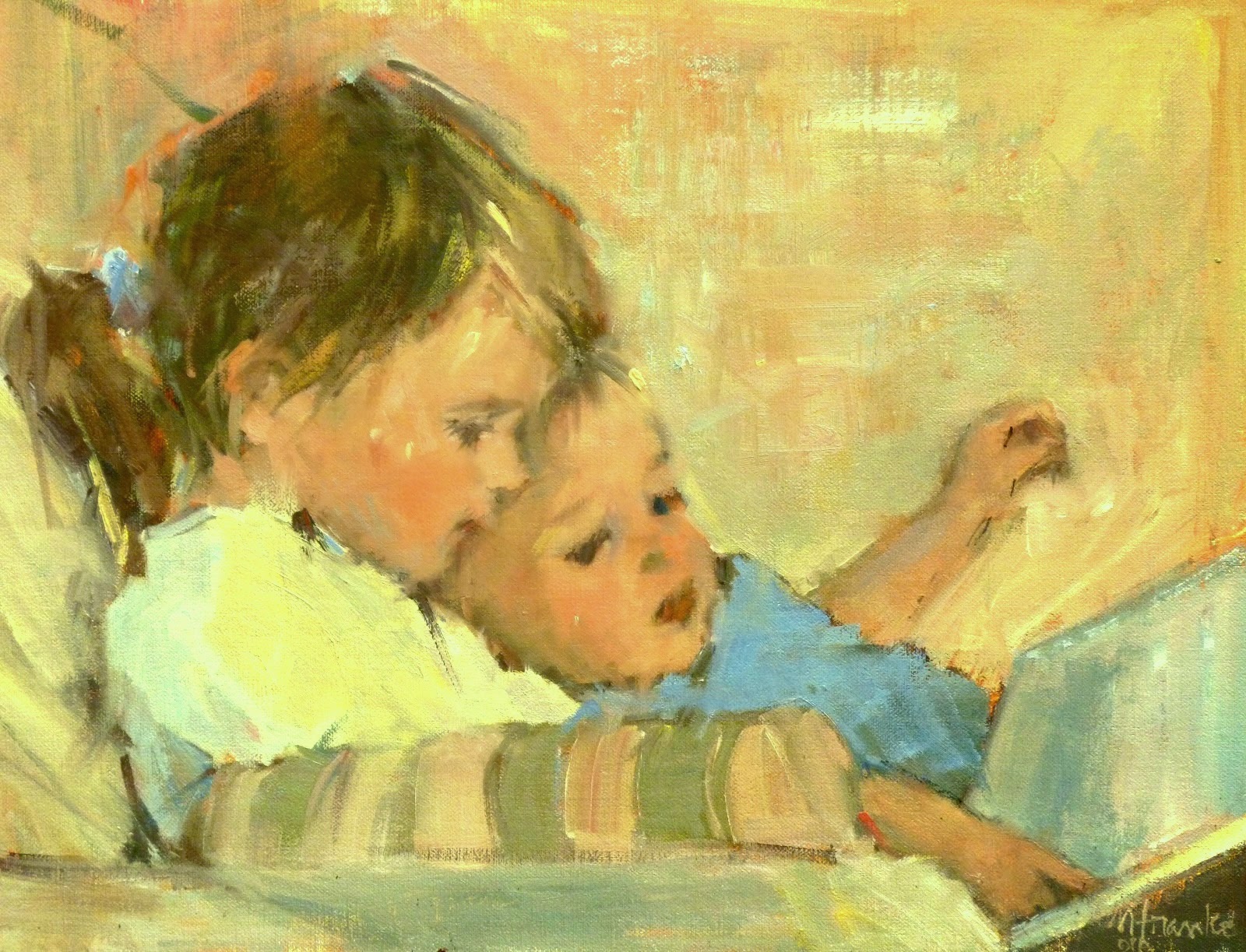 Reading and Art: Nancy Franke