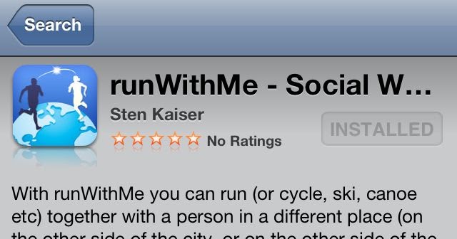 RunWithMe Running App Reviewed ~ TRISTUPE.COM