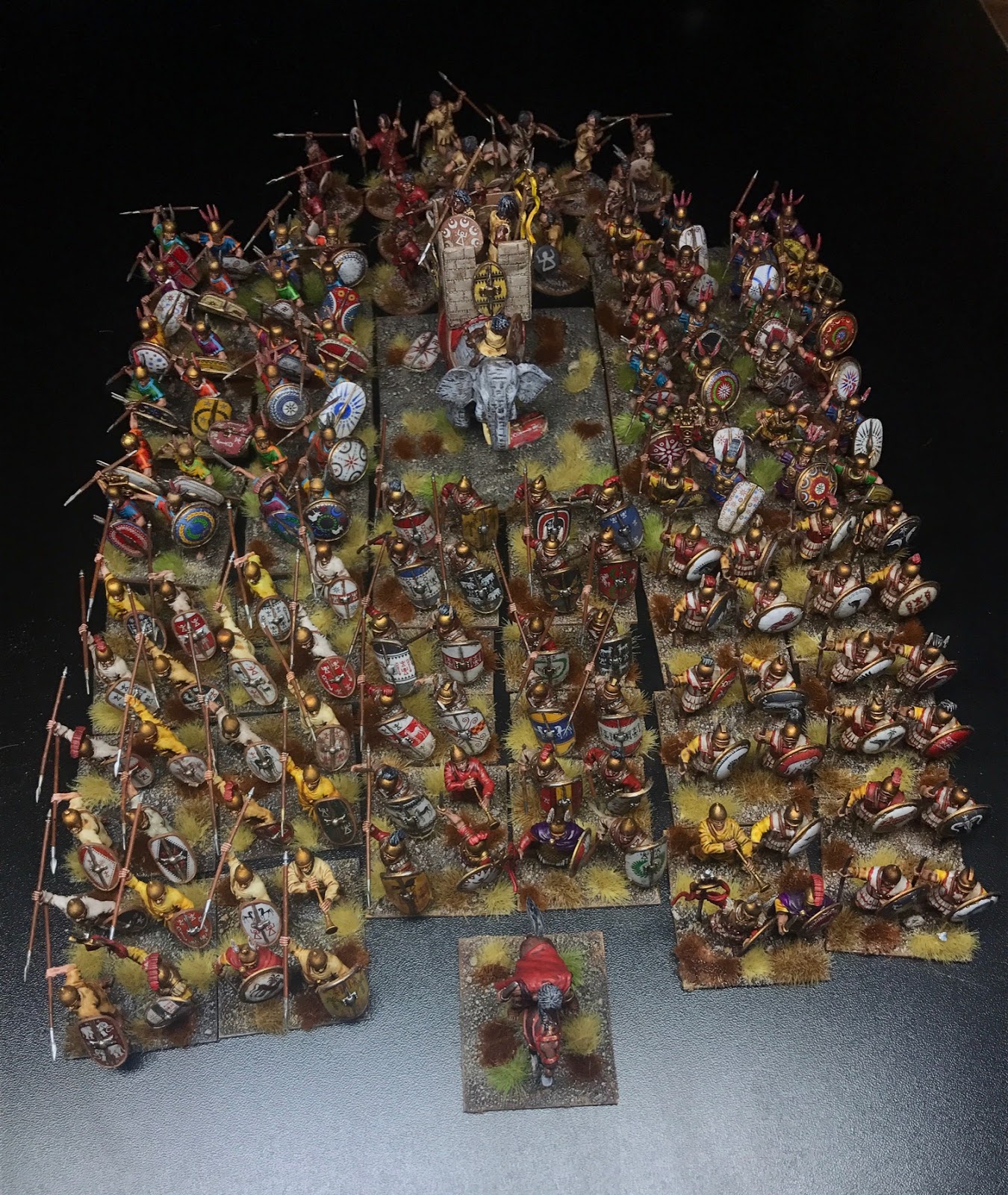 CZASOWSTRZYMYWANIE: Unarmoured Samnites, Numidian Elephant, Hannibal