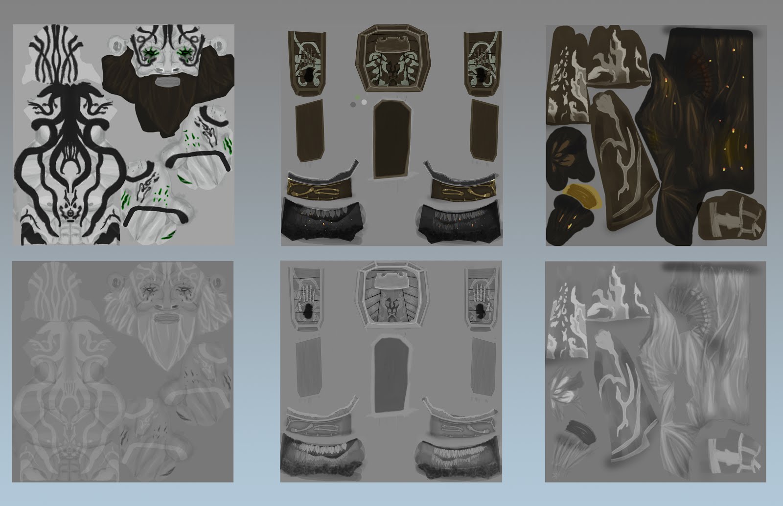 Maxime St-Louis 3D: Project de Textures d'un personnage de Jeu Vidéo ...