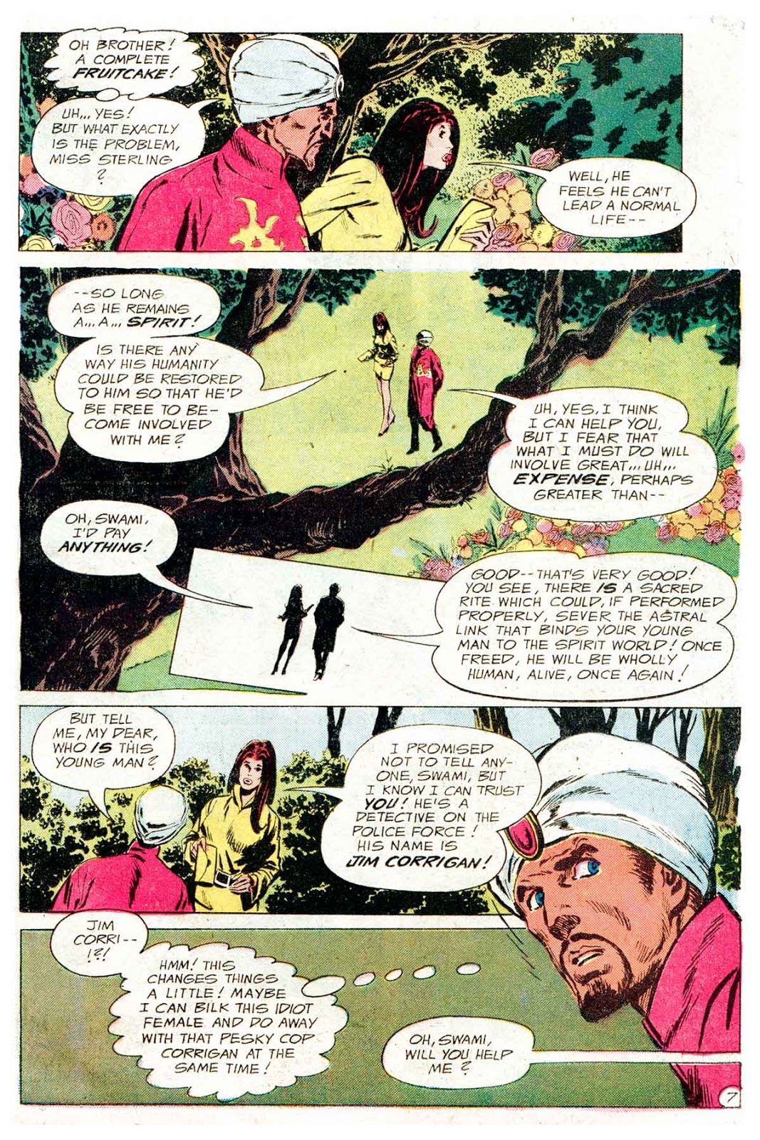 Diversions of the Groovy Kind: Decent Comics: "The Swami and...the ...