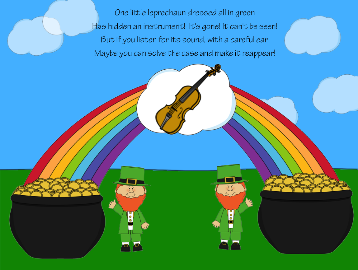 One Little Leprechaun: An Instruments Listening Activity | zuso-real ...